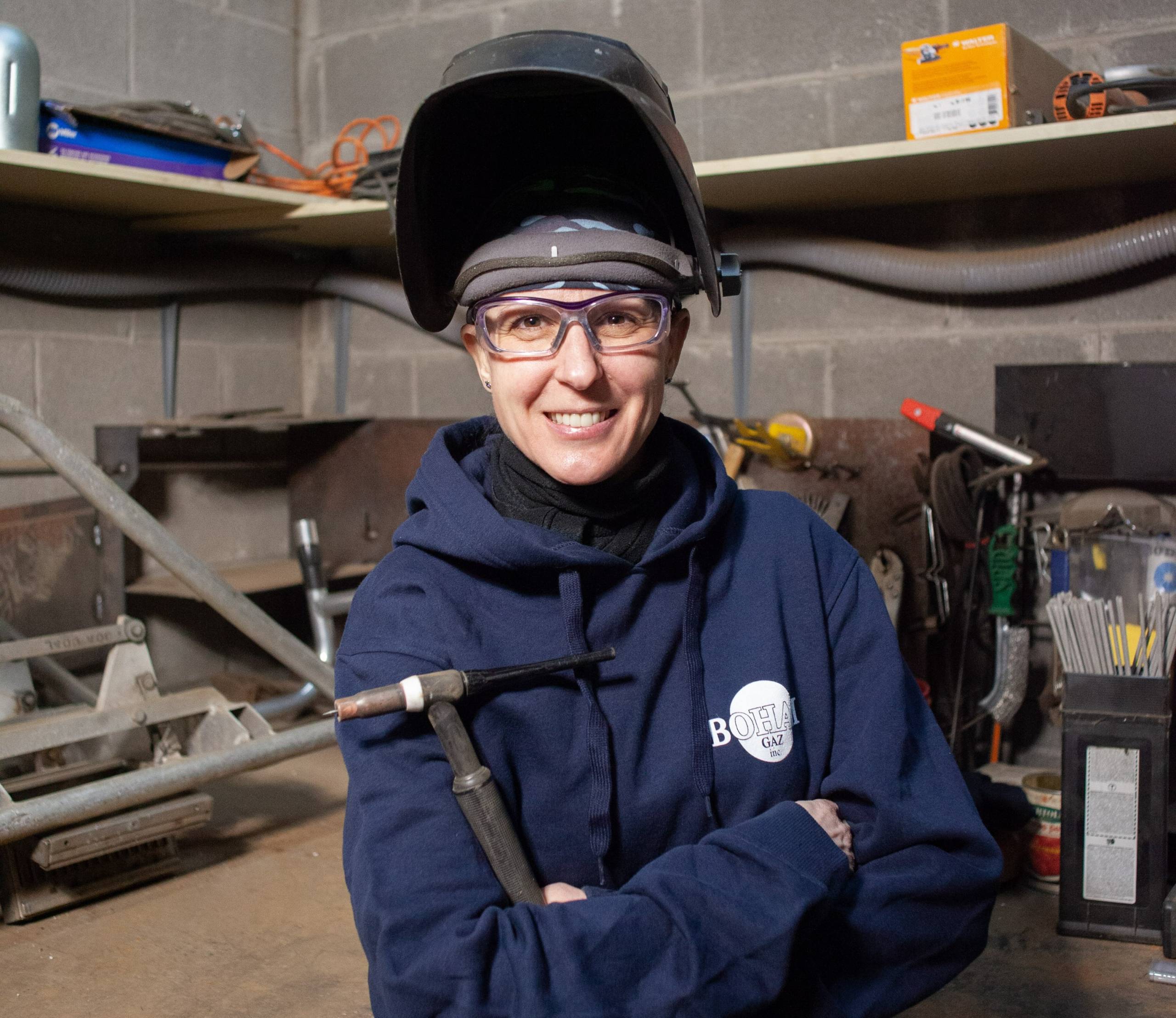 D’esthéticienne à soudeuse - Journal Le Reflet